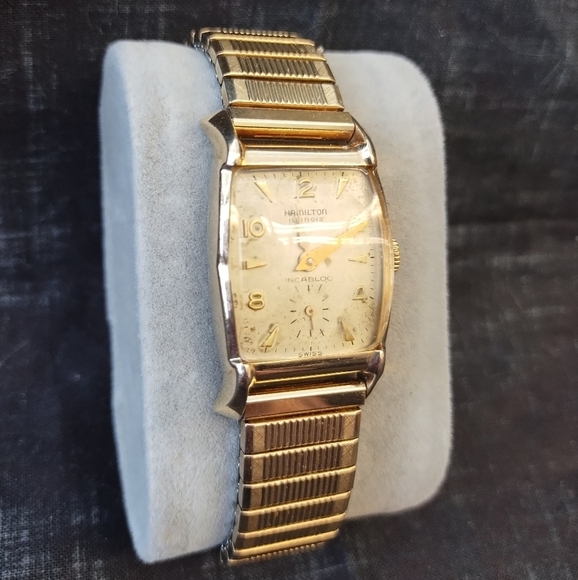 Hamilton | Accessories | Rare Vintage Hamilton Incabloc K Rgp Mens ...